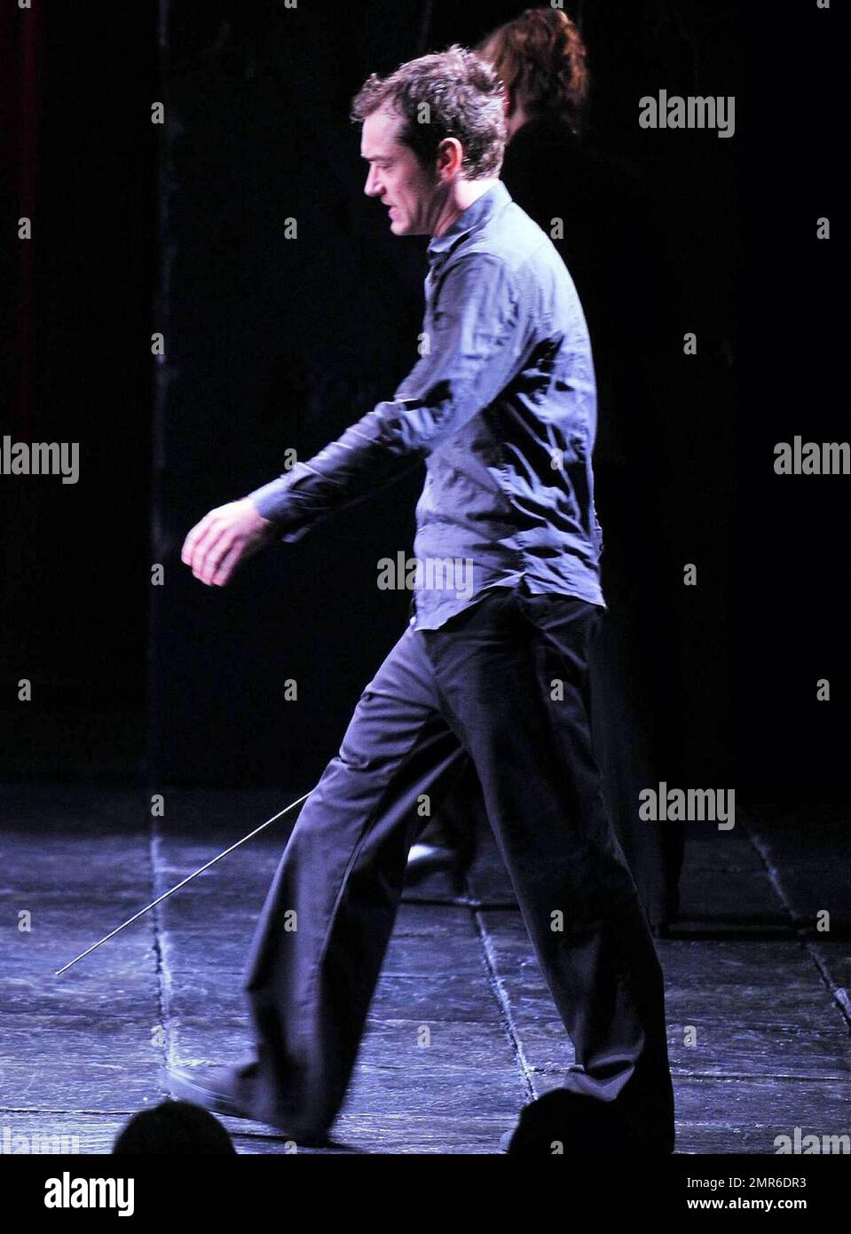 Actor Jude Law performs on the opening night of Hamlet on Broadway and ...
