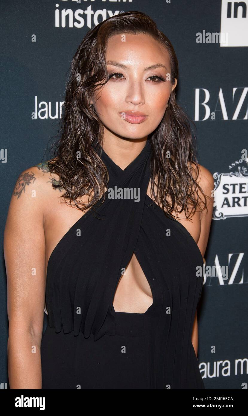 Jeannie Mai attends the Harper's BAZAAR 'Icons by Carine Roitfeld ...