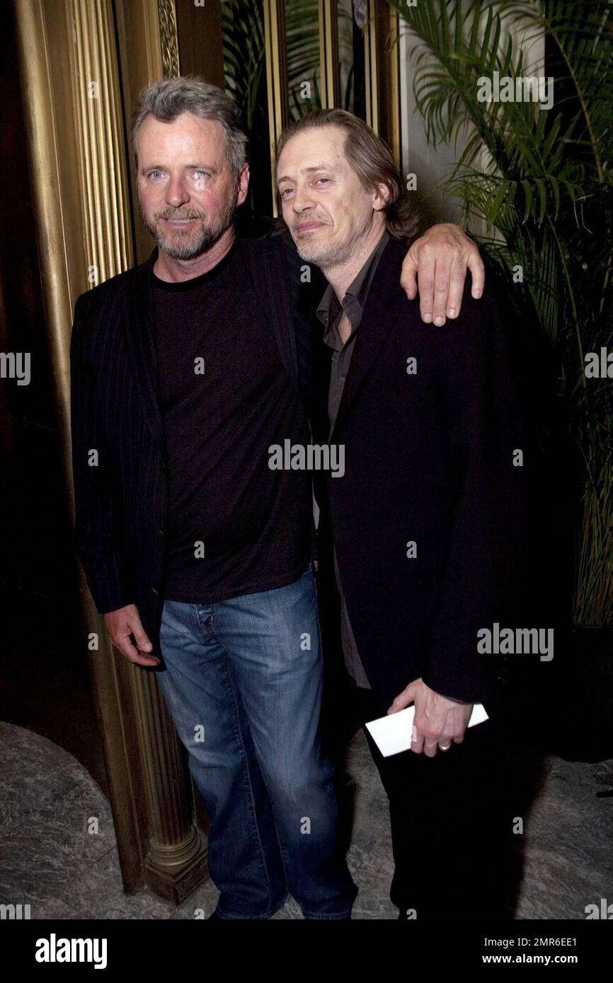 Aidan Quinn and Steve Buscemi attend the after party for the screening ...