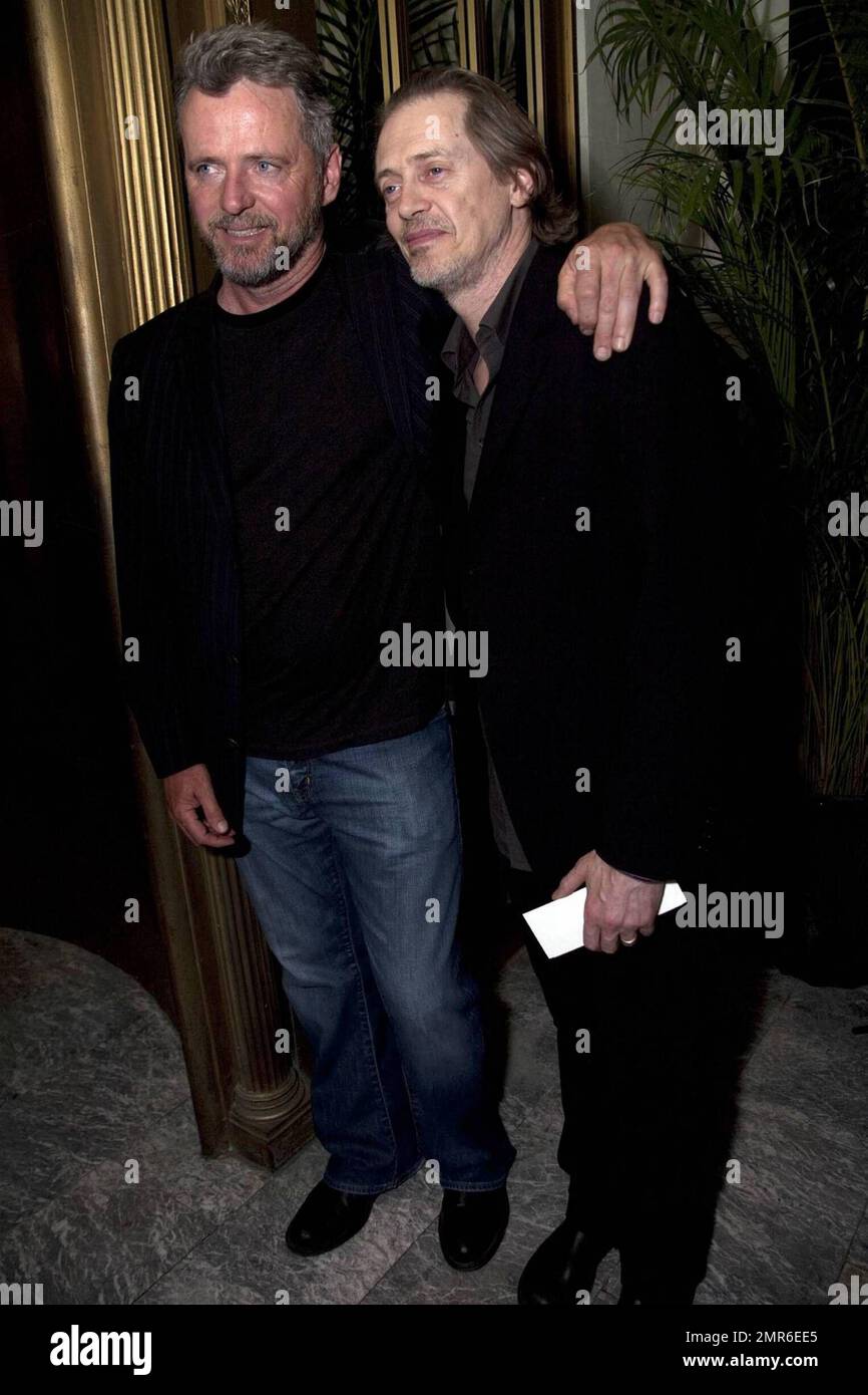 Aidan Quinn and Steve Buscemi attend the after party for the screening ...