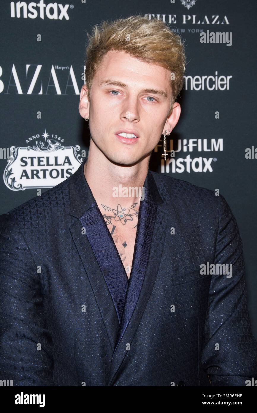 Machine Gun Kelly attends the Harper's BAZAAR 'Icons by Carine Roitfeld ...