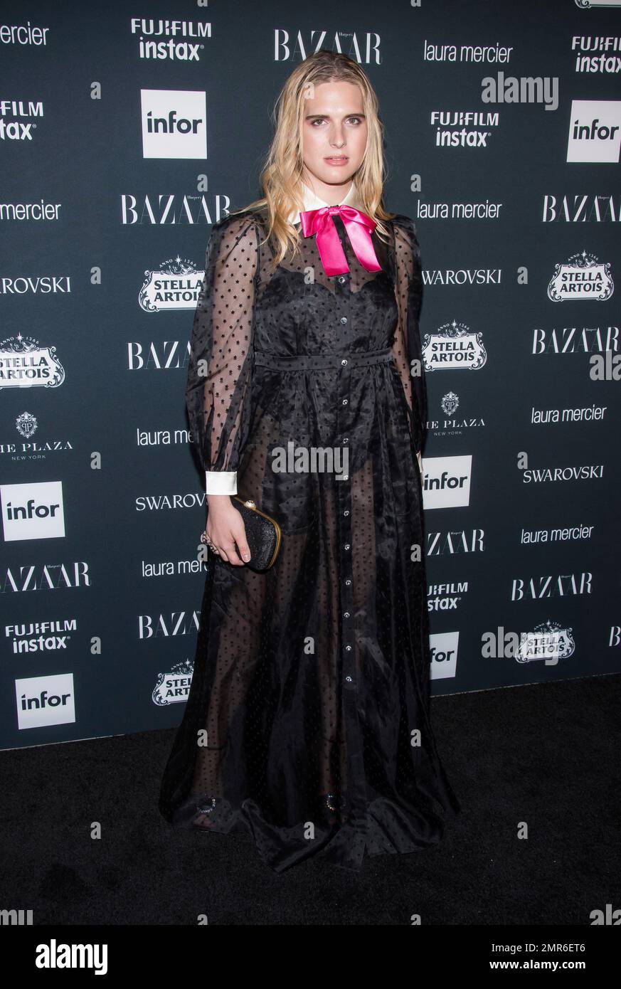 Hari Nef attends the Harper's BAZAAR 'Icons by Carine Roitfeld' party ...