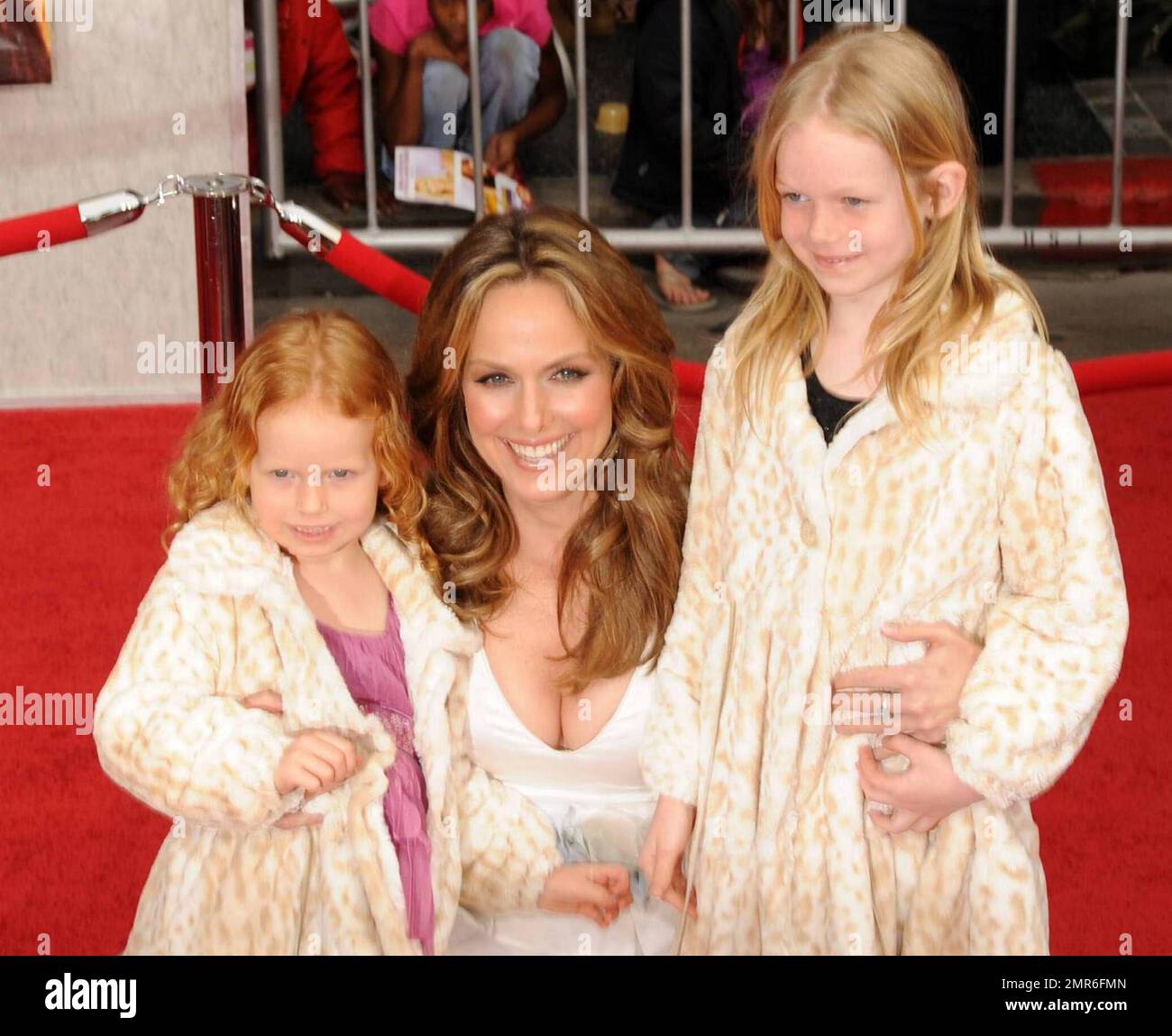 Actress Melora Hardin attends the premiere of "Hannah Montana: The ...