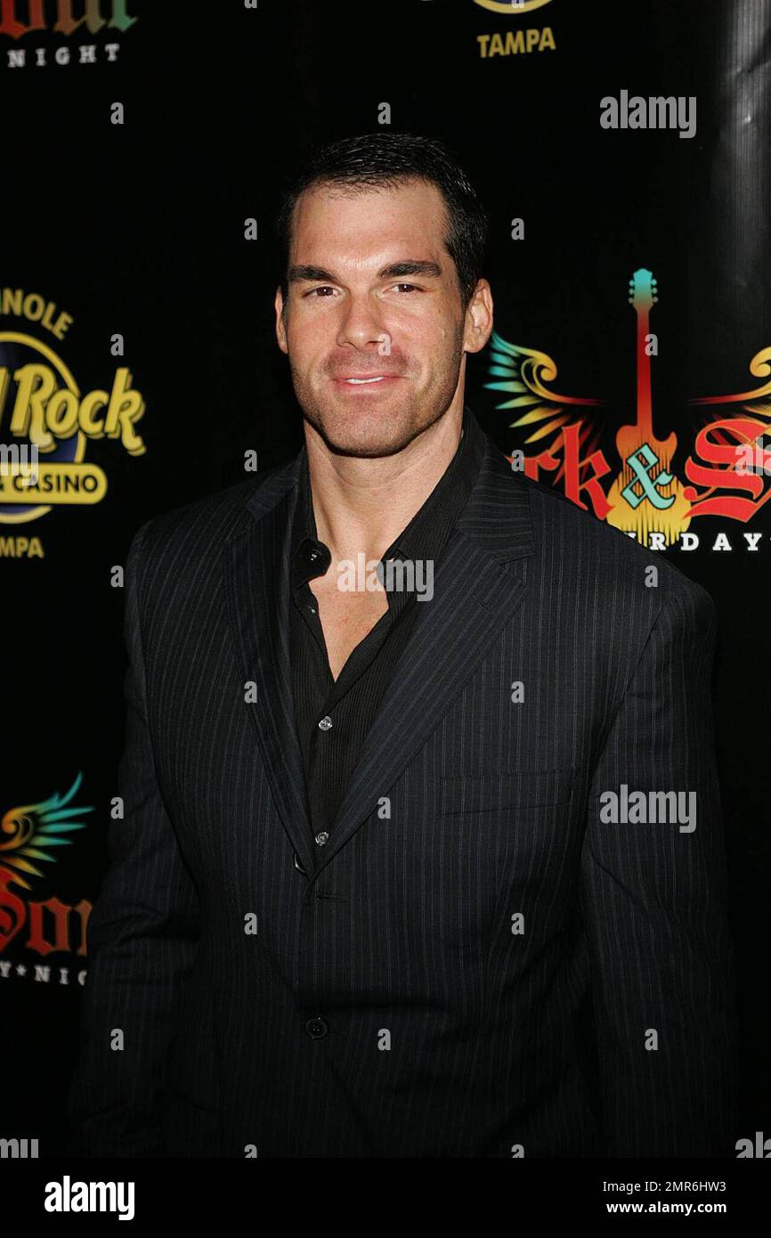 Brandon Molale arrives on the red carpet for the Hard Rock Presents ...