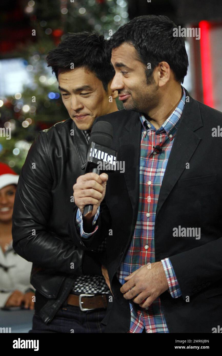 Kal Penn and John Cho appear on 'New.Music.Live' to promote their ...