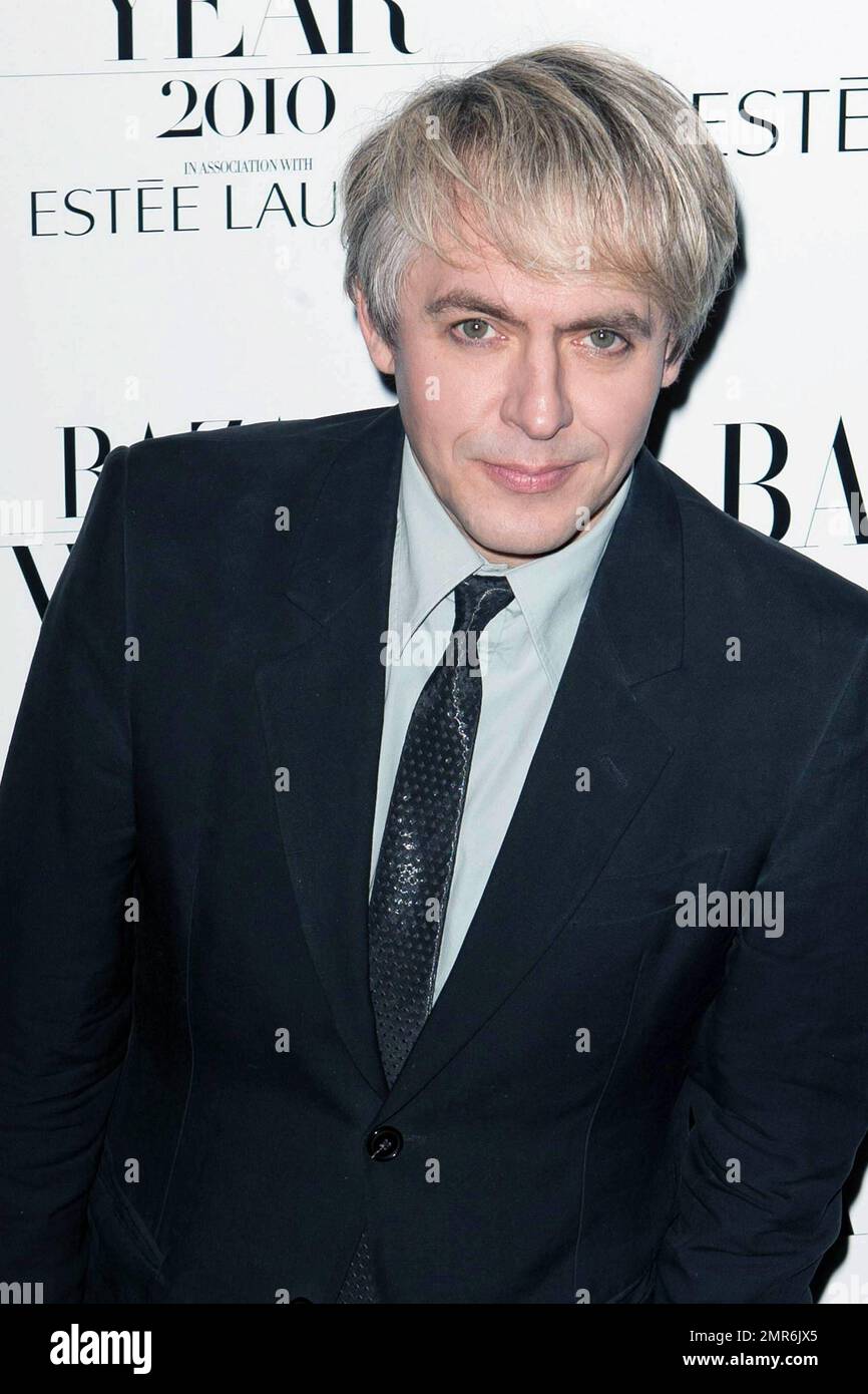 Nick Rhodes appears at the Harper's Bazaar Women Of The Year Awards ...