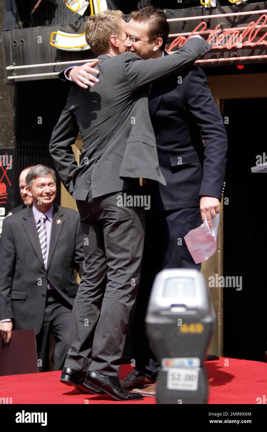 Neil patrick harris and jason segel hi-res stock photography and images ...