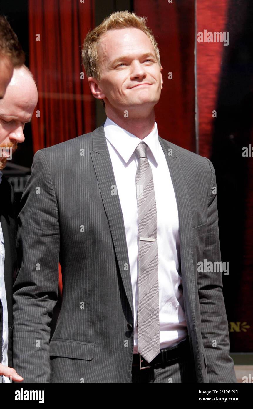 Actor Neil Patrick Harris at the ceremony to reveal his star on the ...