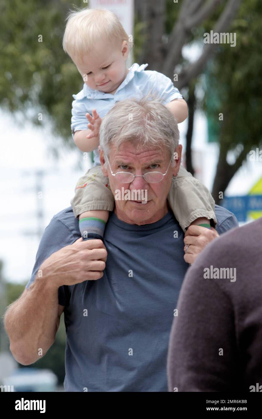 EXCLUSIVE!! Harrison Ford takes a Sunday afternoon stroll with his ...