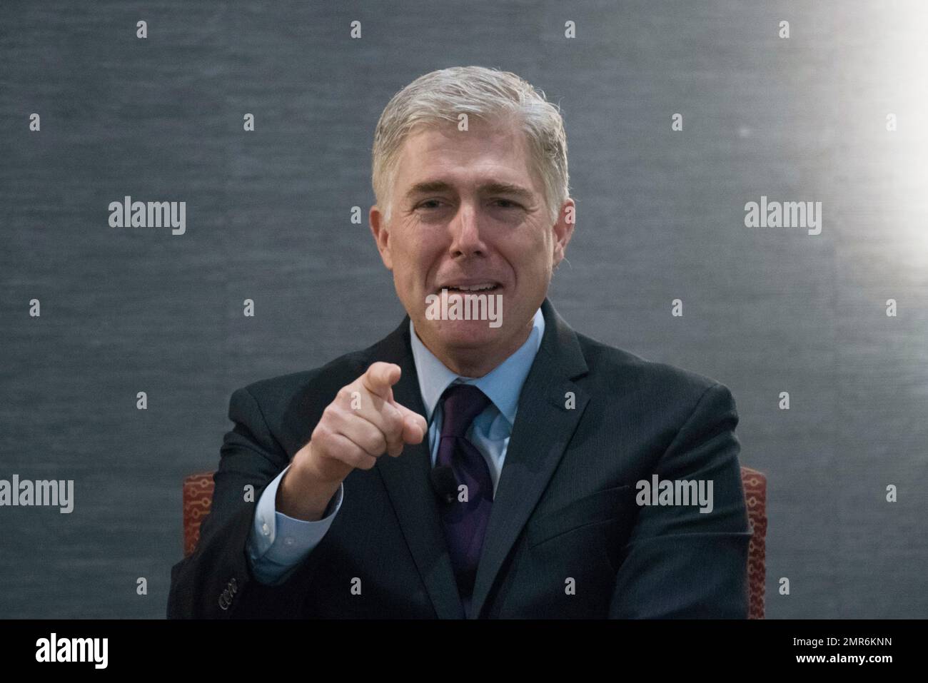 Supreme Court Associate Justice Neil Gorsuch speaks about civility and ...