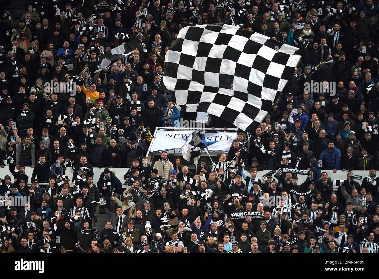 Newcastle united fans hi-res stock photography and images - Alamy