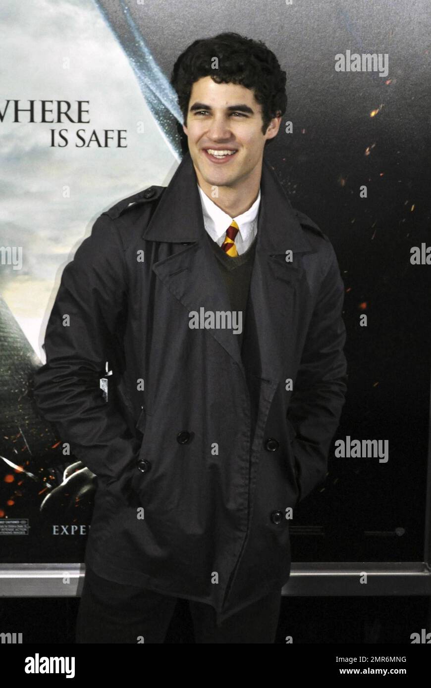Darren Criss at the premiere of "Harry Potter and the Deathly Hallows ...