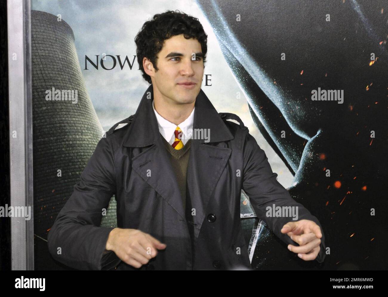 Darren Criss at the premiere of "Harry Potter and the Deathly Hallows ...
