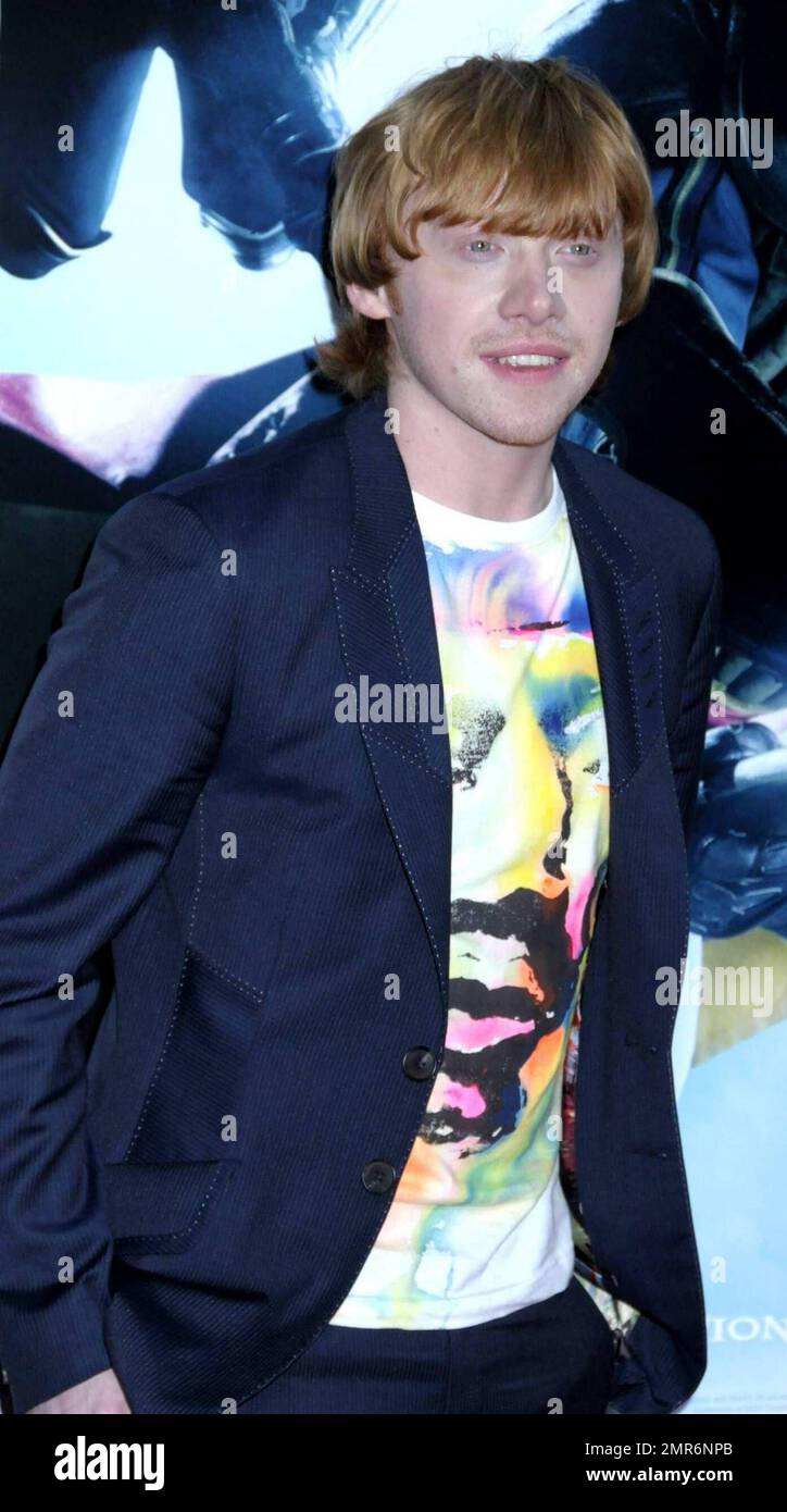 Rupert Grint attends the premiere of "Harry Potter and the Half Blood ...