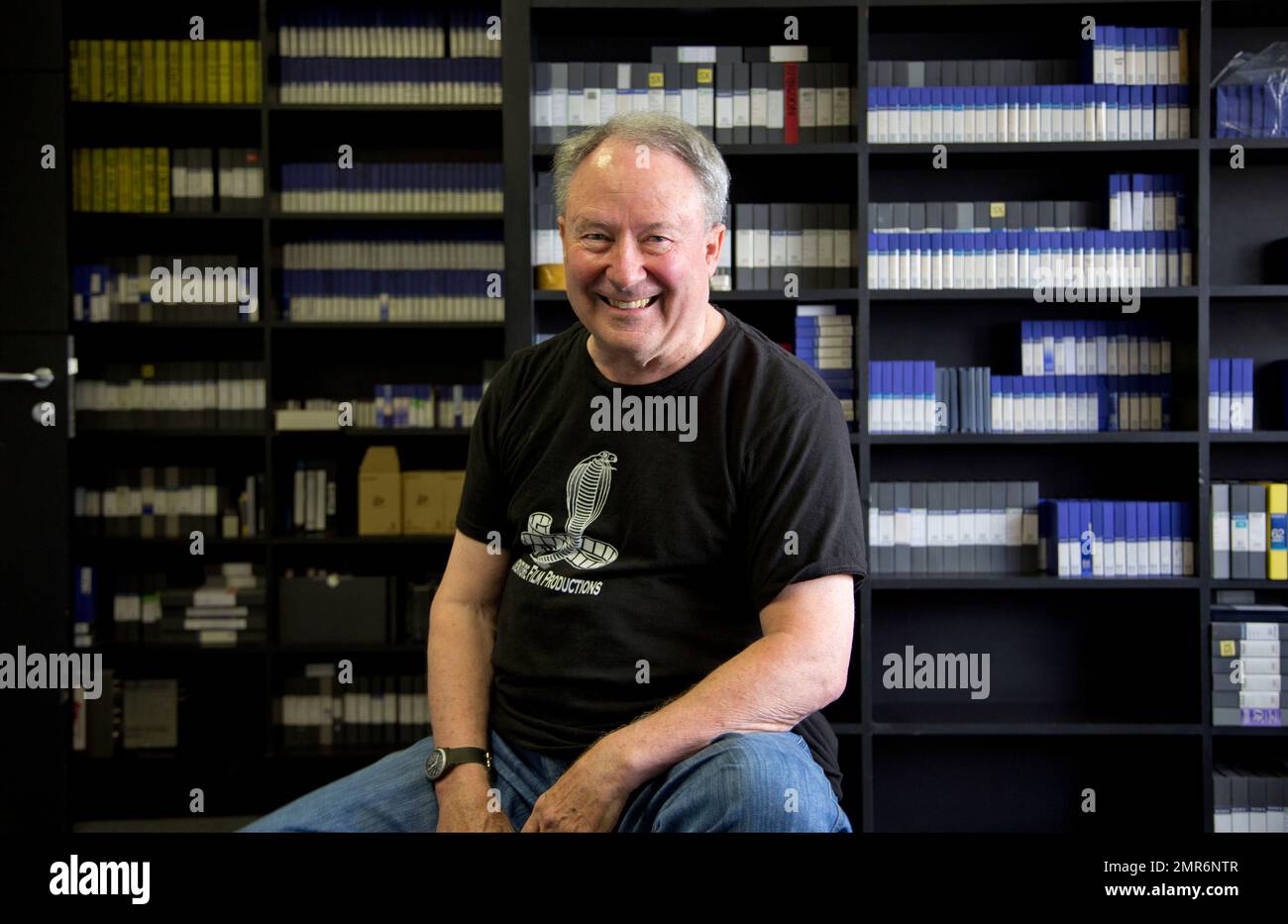 In this Aug. 23, 2017, photo, Barry Broman poses for a photograph in ...