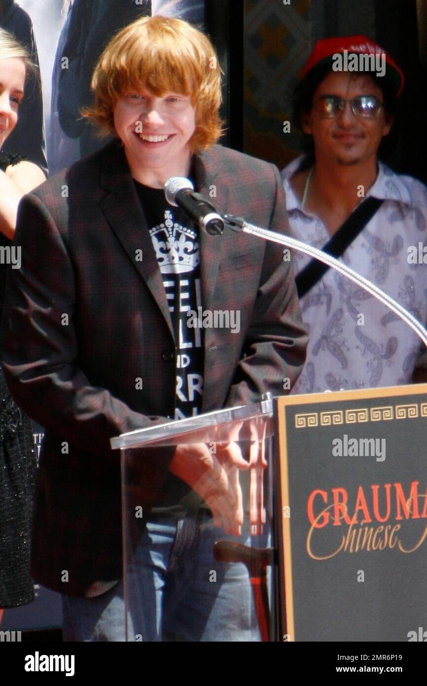 Harry Potter's Daniel Radcliffe, Emma Watson and Rupert Grint get their ...