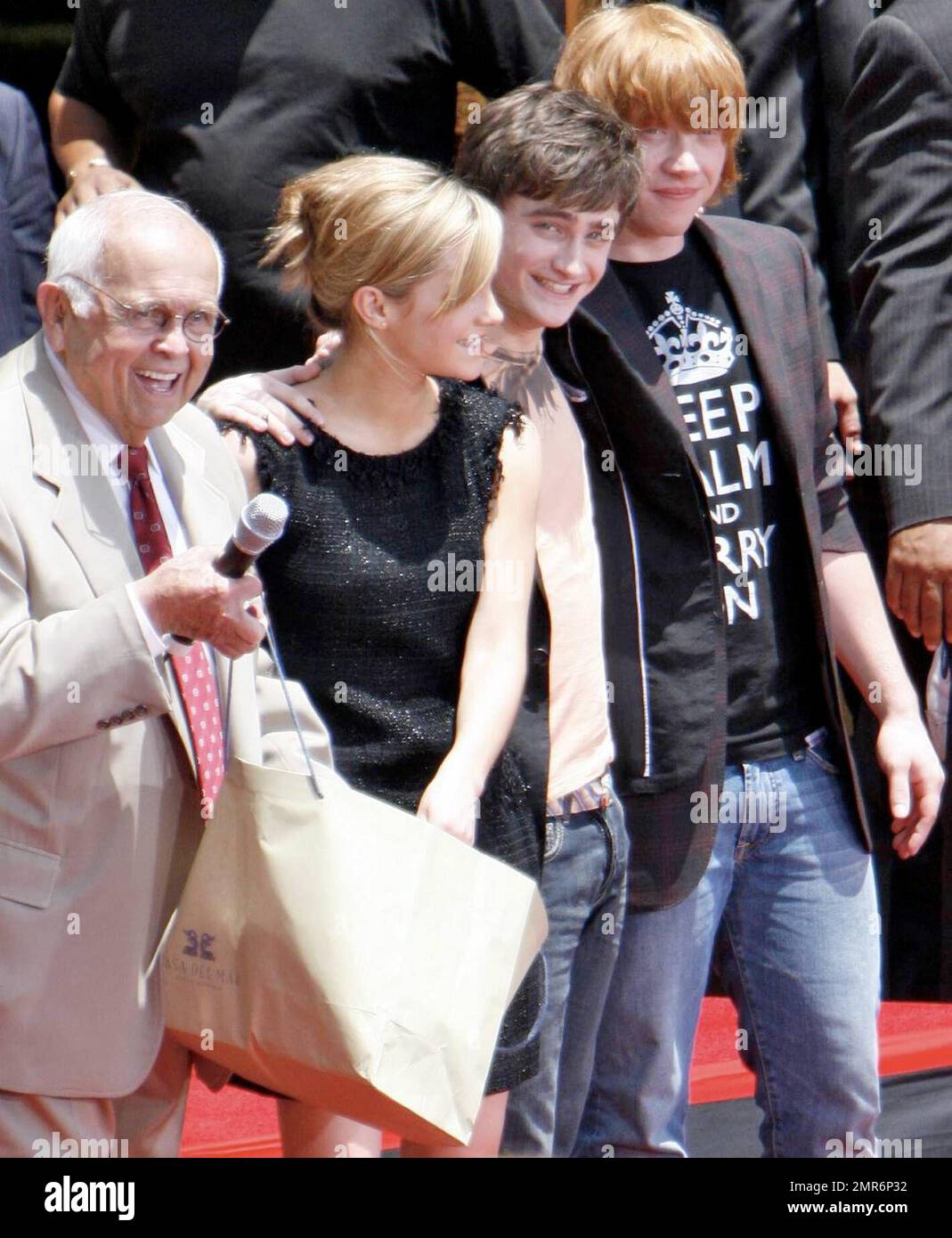 Harry Potter's Daniel Radcliffe, Emma Watson and Rupert Grint get their ...