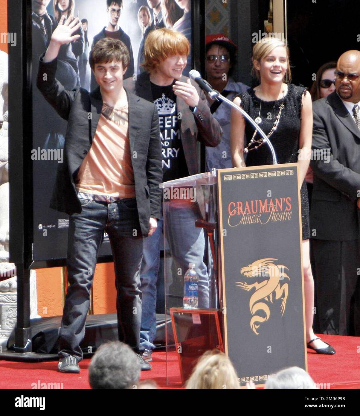 Harry Potter's Daniel Radcliffe, Emma Watson and Rupert Grint get their ...