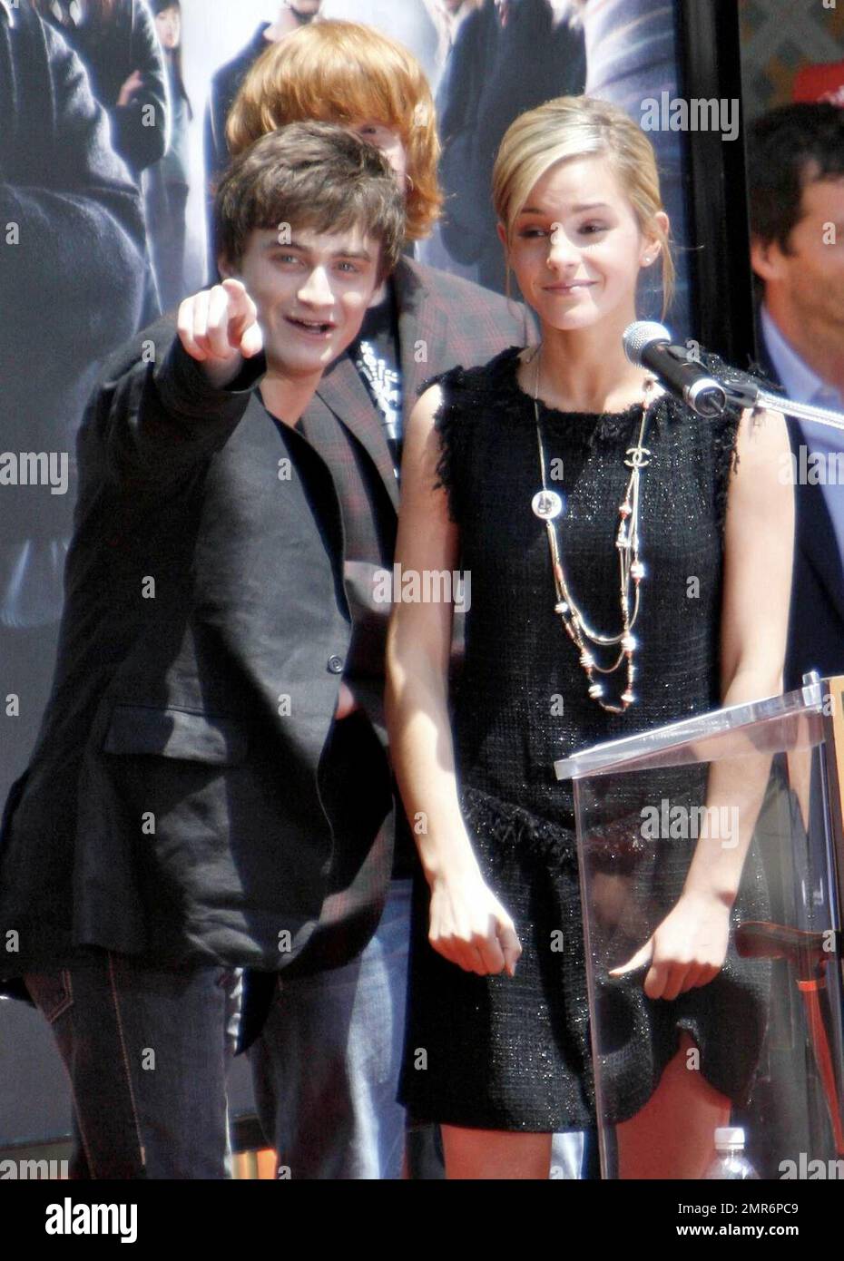 Harry Potter's Daniel Radcliffe, Emma Watson and Rupert Grint get their ...