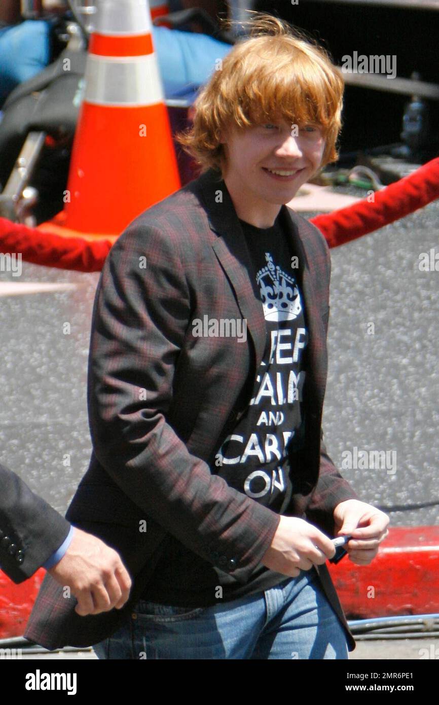 Harry Potter's Daniel Radcliffe, Emma Watson and Rupert Grint get their ...