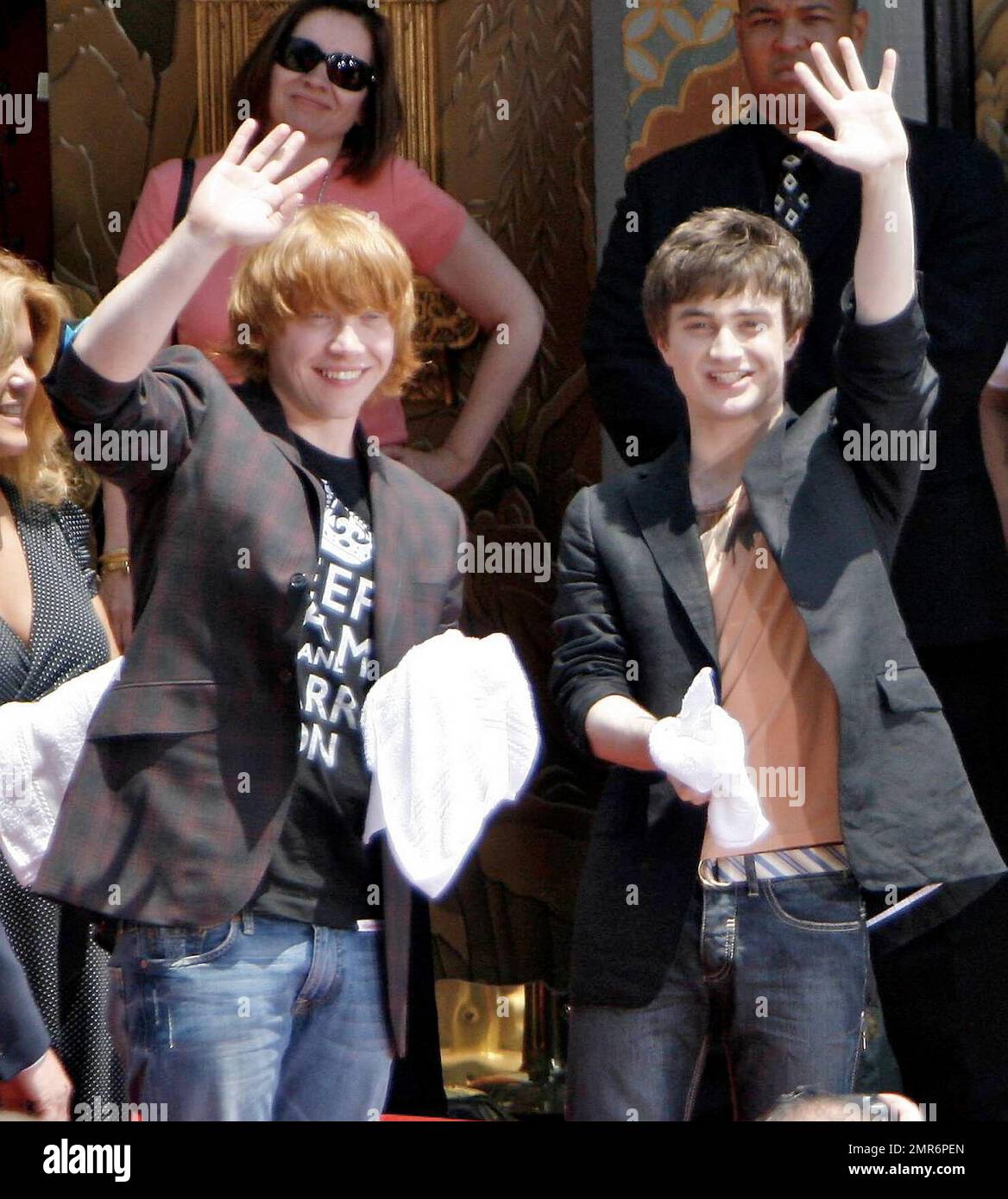 Harry Potter's Daniel Radcliffe, Emma Watson and Rupert Grint get their ...