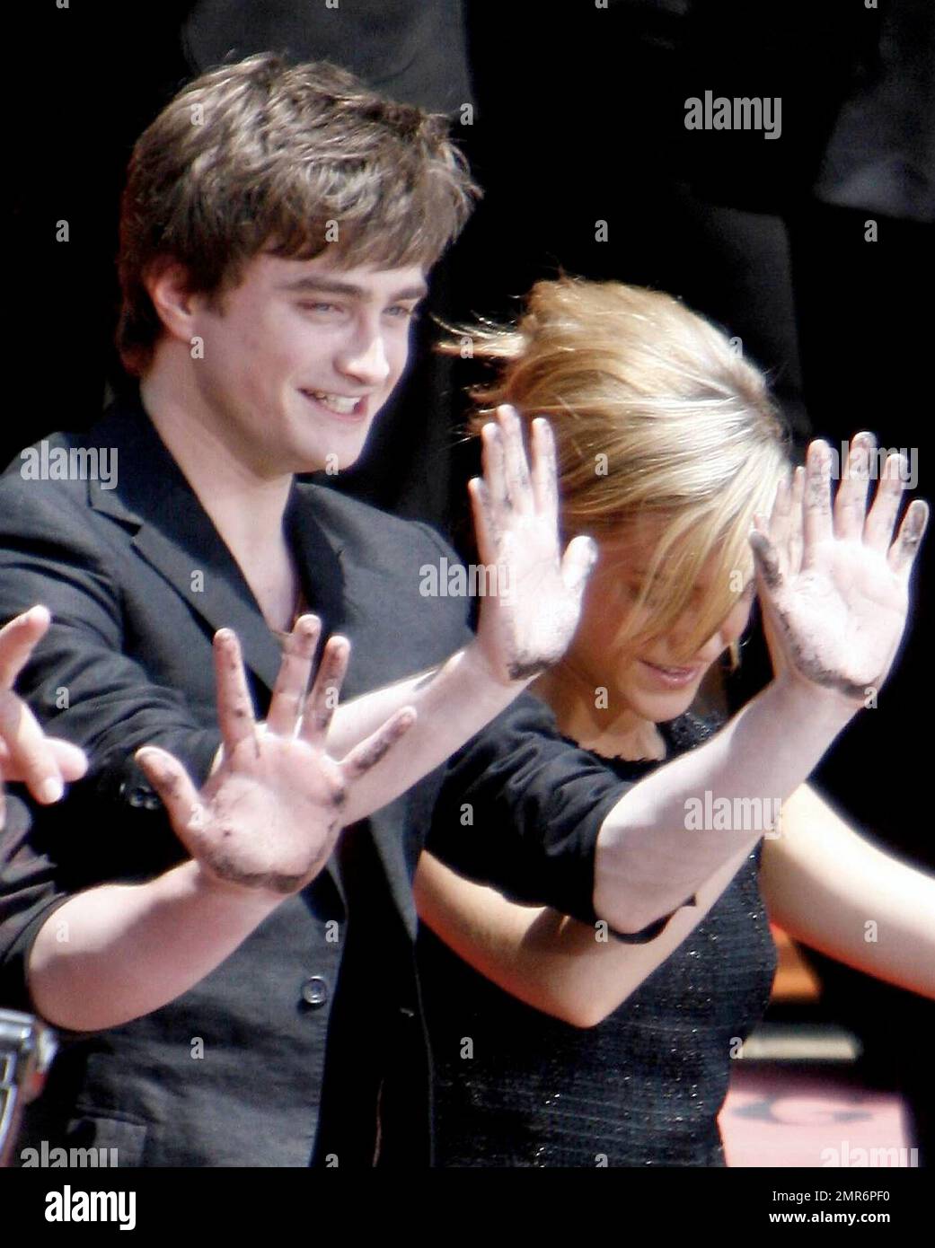 Harry Potter's Daniel Radcliffe, Emma Watson and Rupert Grint get their ...