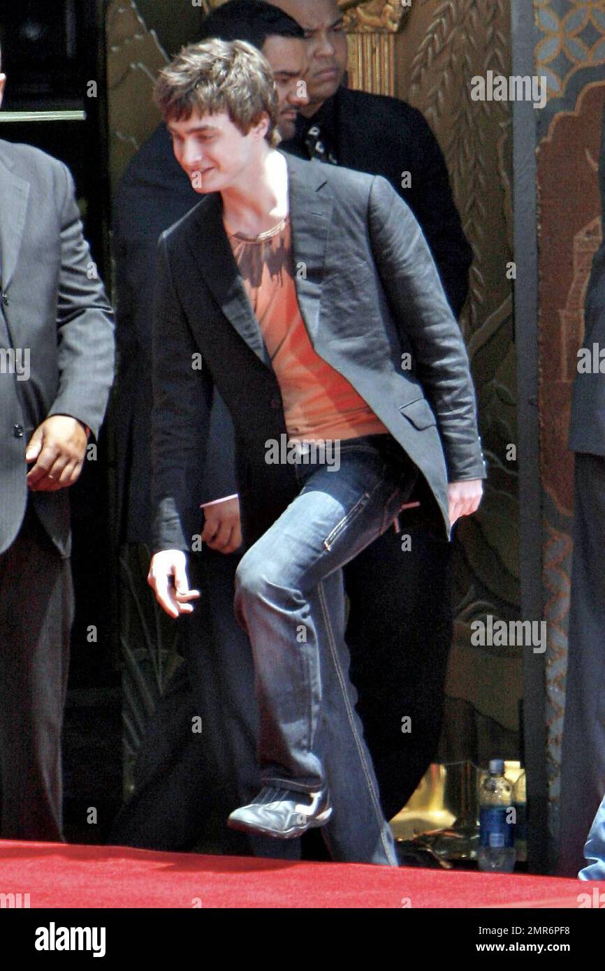 Harry Potter's Daniel Radcliffe, Emma Watson and Rupert Grint get their ...