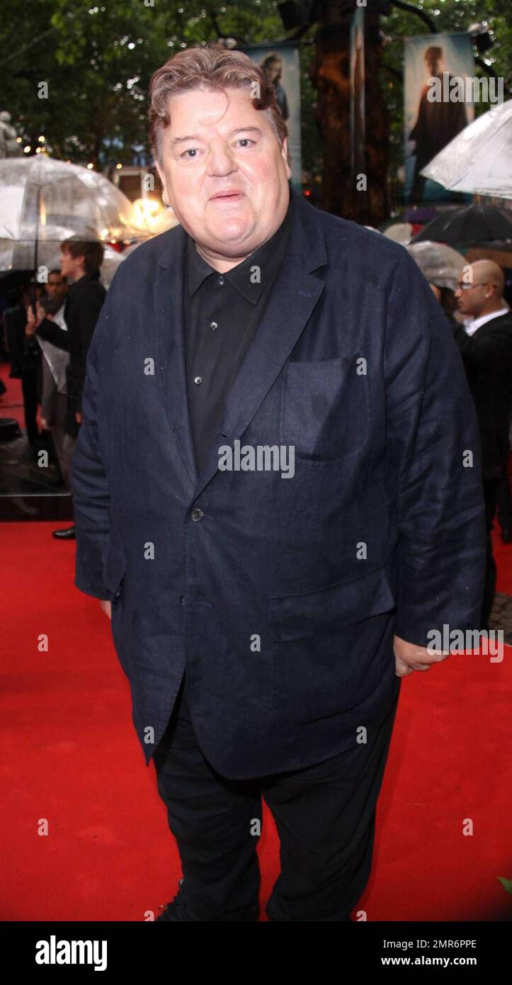 Robbie Coltrane at the London Premiere of Harry Potter and the Half ...