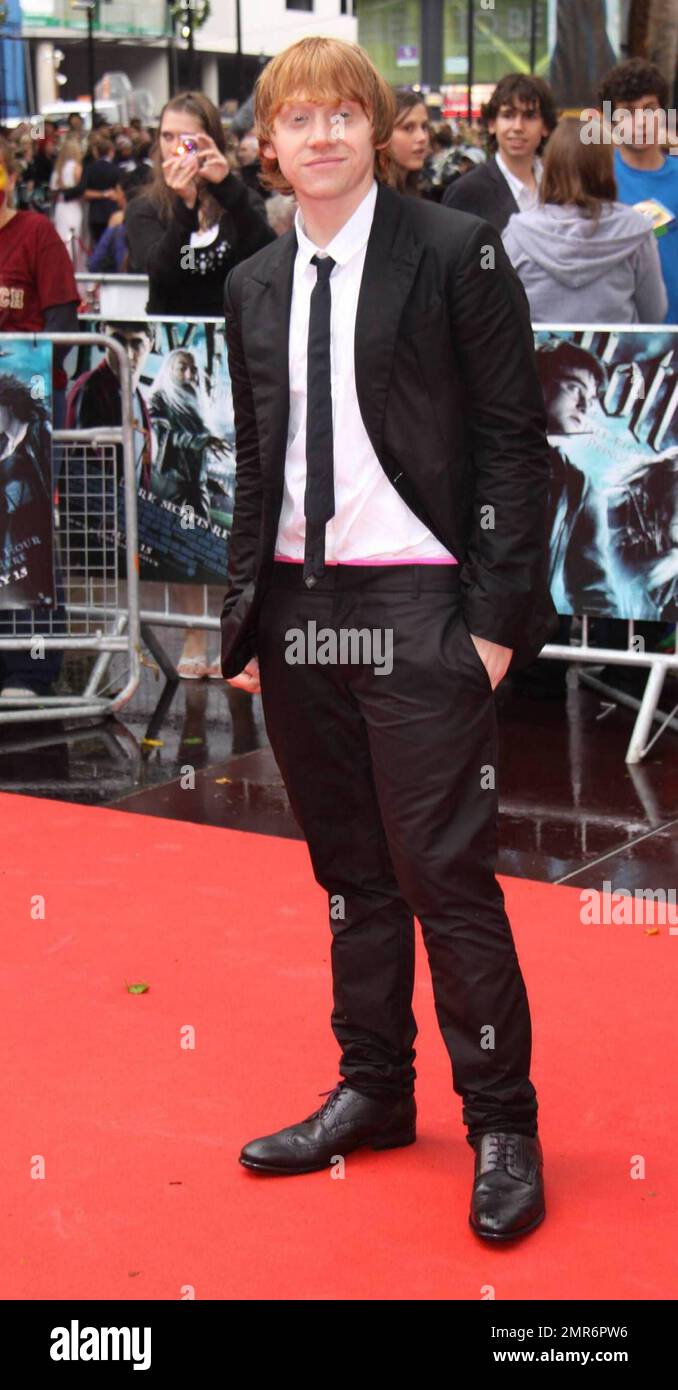 Rupert Grint at the London Premiere of Harry Potter and the Half-Blood ...