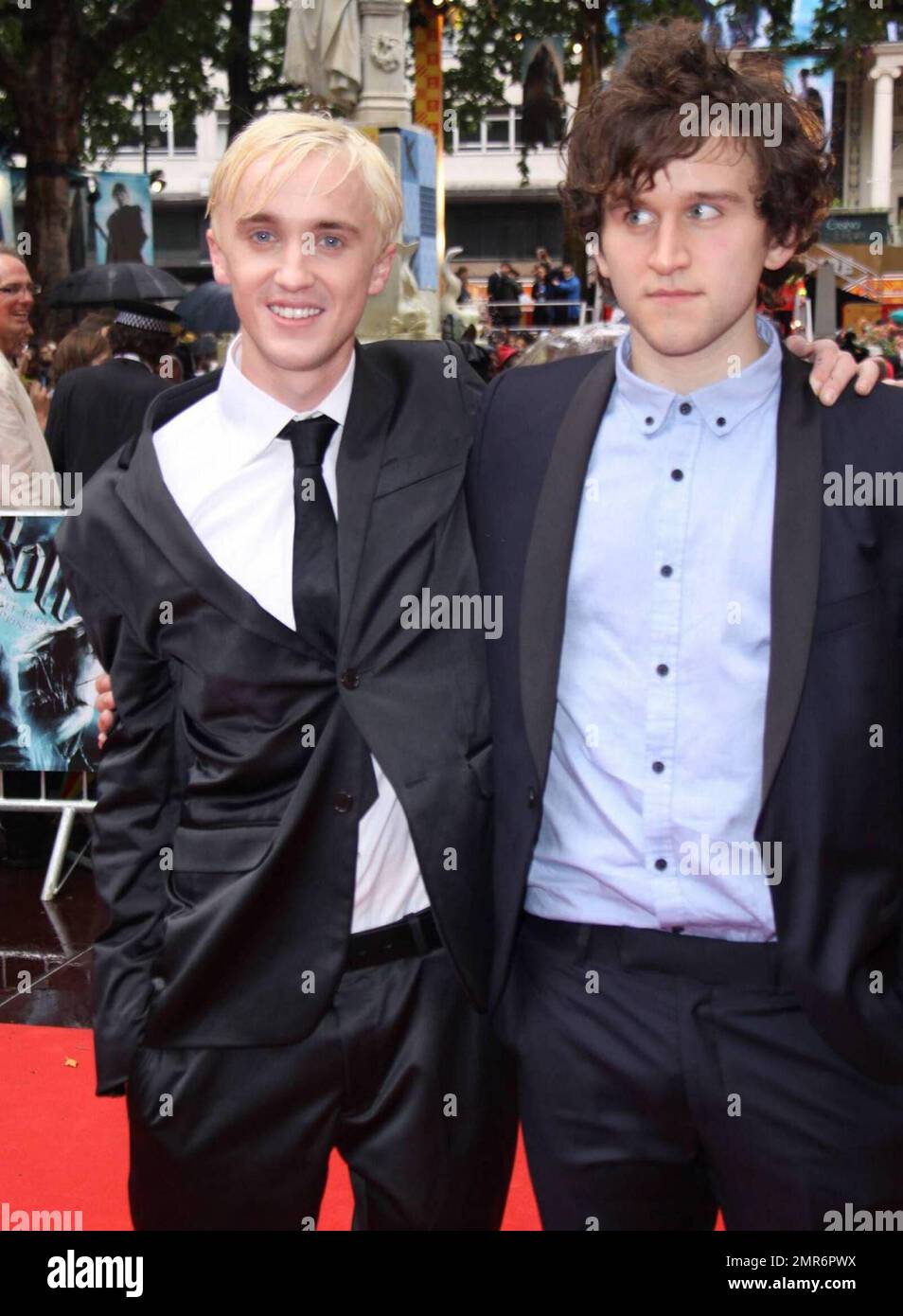 Tom Felton at the London Premiere of Harry Potter and the Half-Blood ...