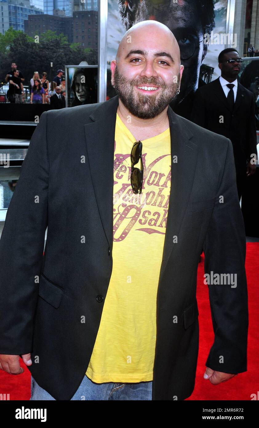 Duff Goldman at the premiere of "Harry Potter and the Deathly Hallows ...