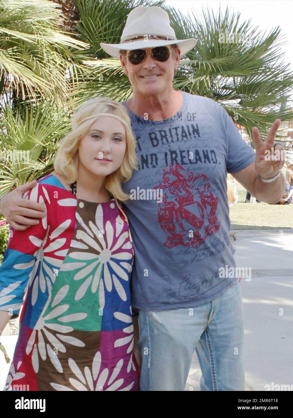 David Hasselhoff and daughter Hayley spend some quality time together ...