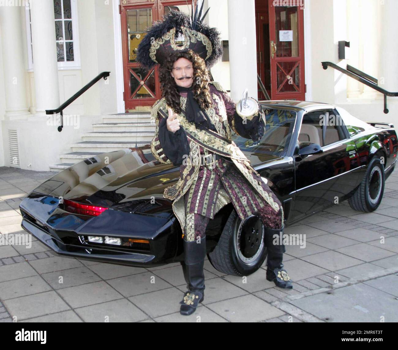 David Hasselhoff and KITT are reunited at the New Wimbledon Theatre ...