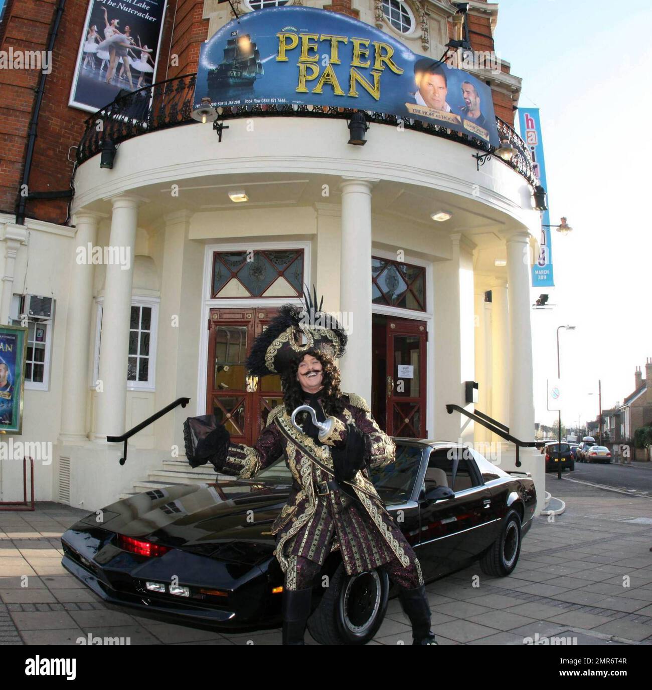 David Hasselhoff and KITT are reunited at the New Wimbledon Theatre ...
