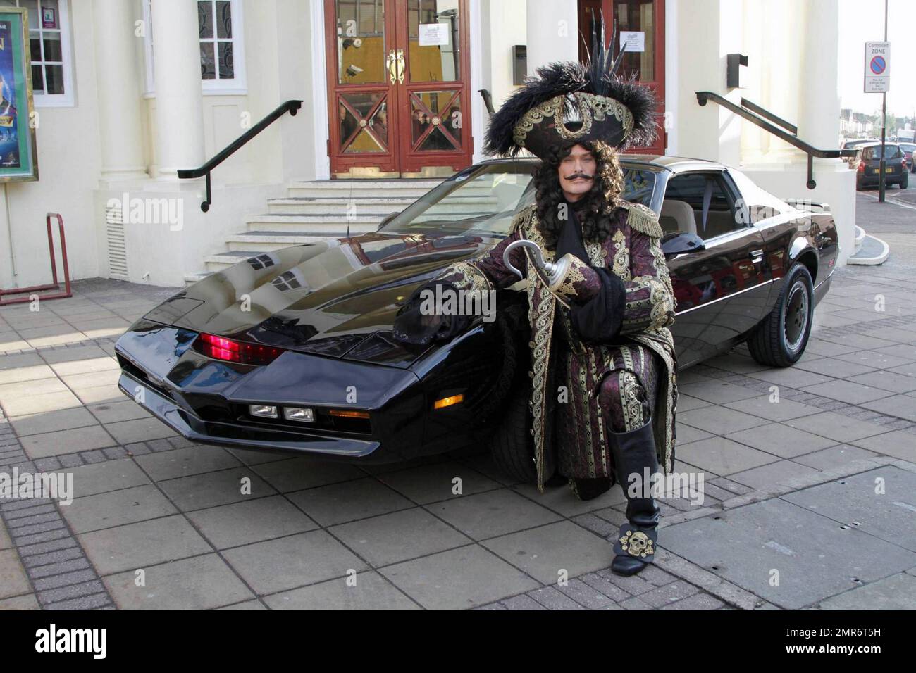 David Hasselhoff and KITT are reunited at the New Wimbledon Theatre ...