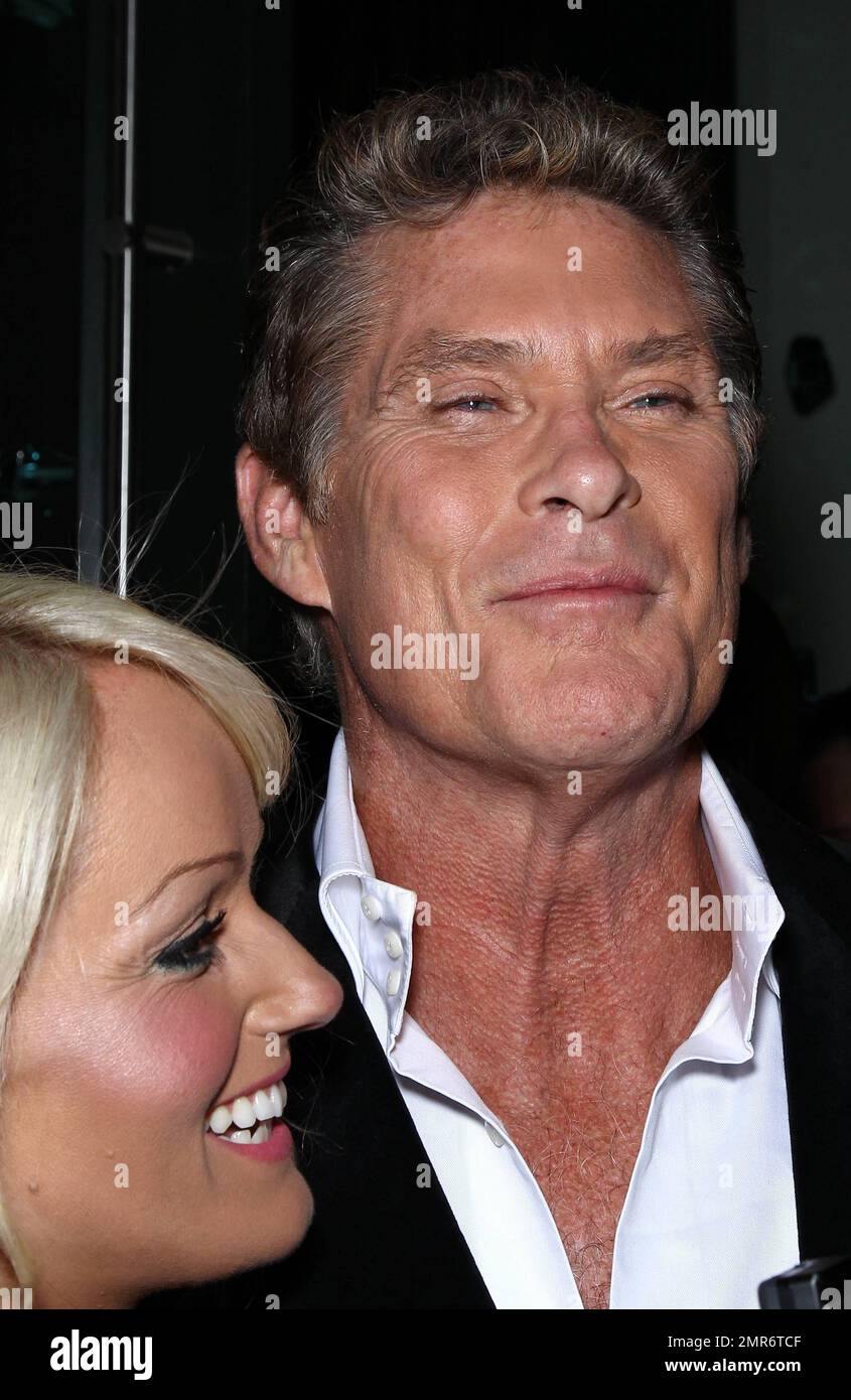 David Hasselhoff celebrates his birthday at Blush Boutique with ...