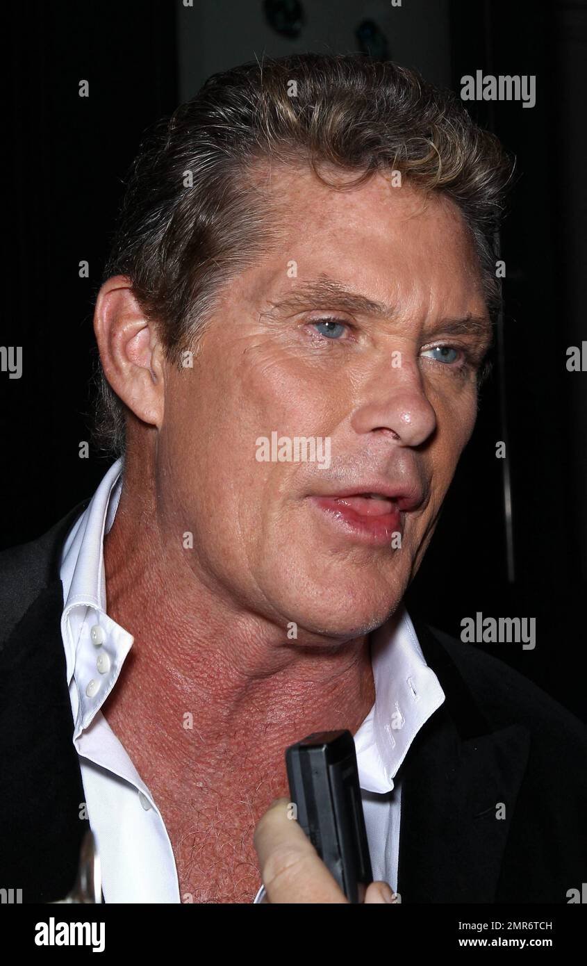 David Hasselhoff celebrates his birthday at Blush Boutique with ...