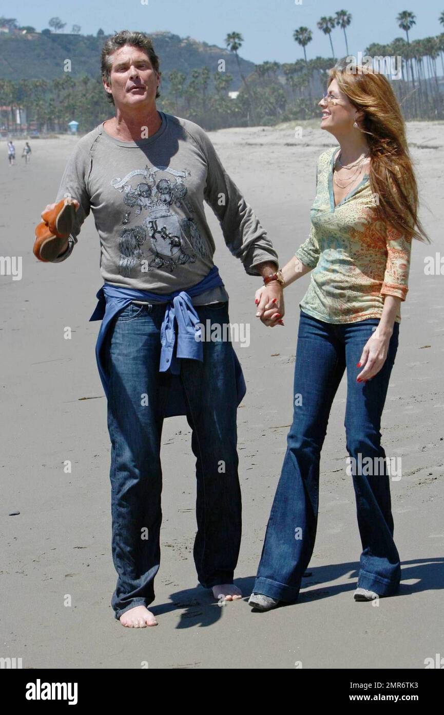 Exclusive!! A very healthy looking David Hasselhoff goes on a romatic ...