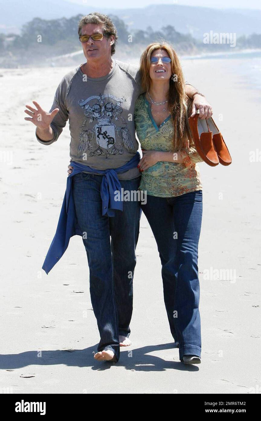 Exclusive!! A very healthy looking David Hasselhoff goes on a romatic ...