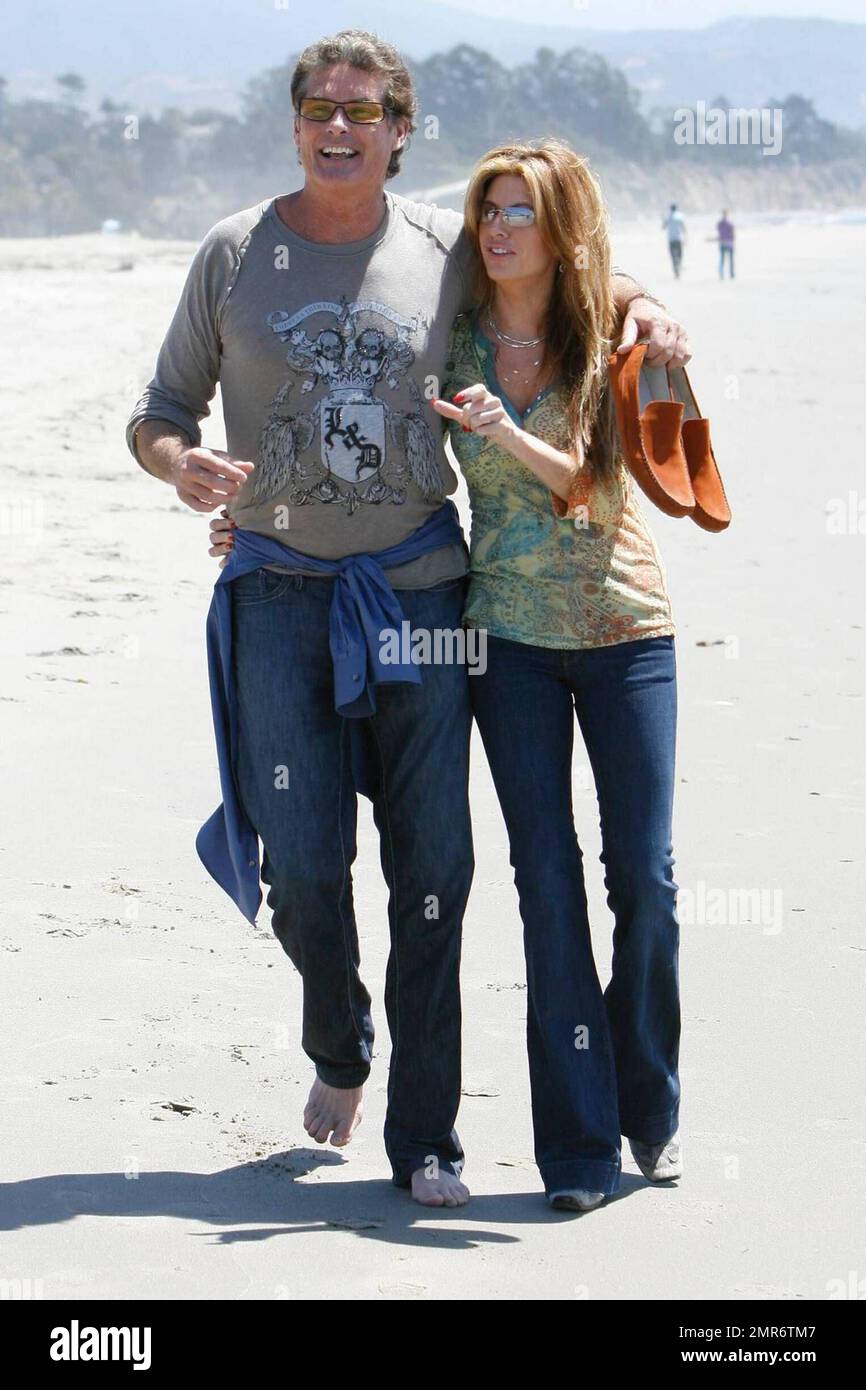 Exclusive!! A very healthy looking David Hasselhoff goes on a romatic ...