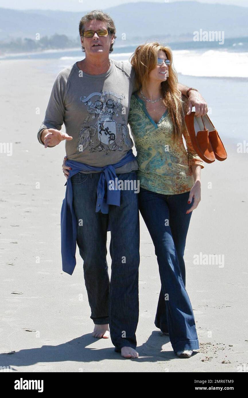 Exclusive!! A very healthy looking David Hasselhoff goes on a romatic ...