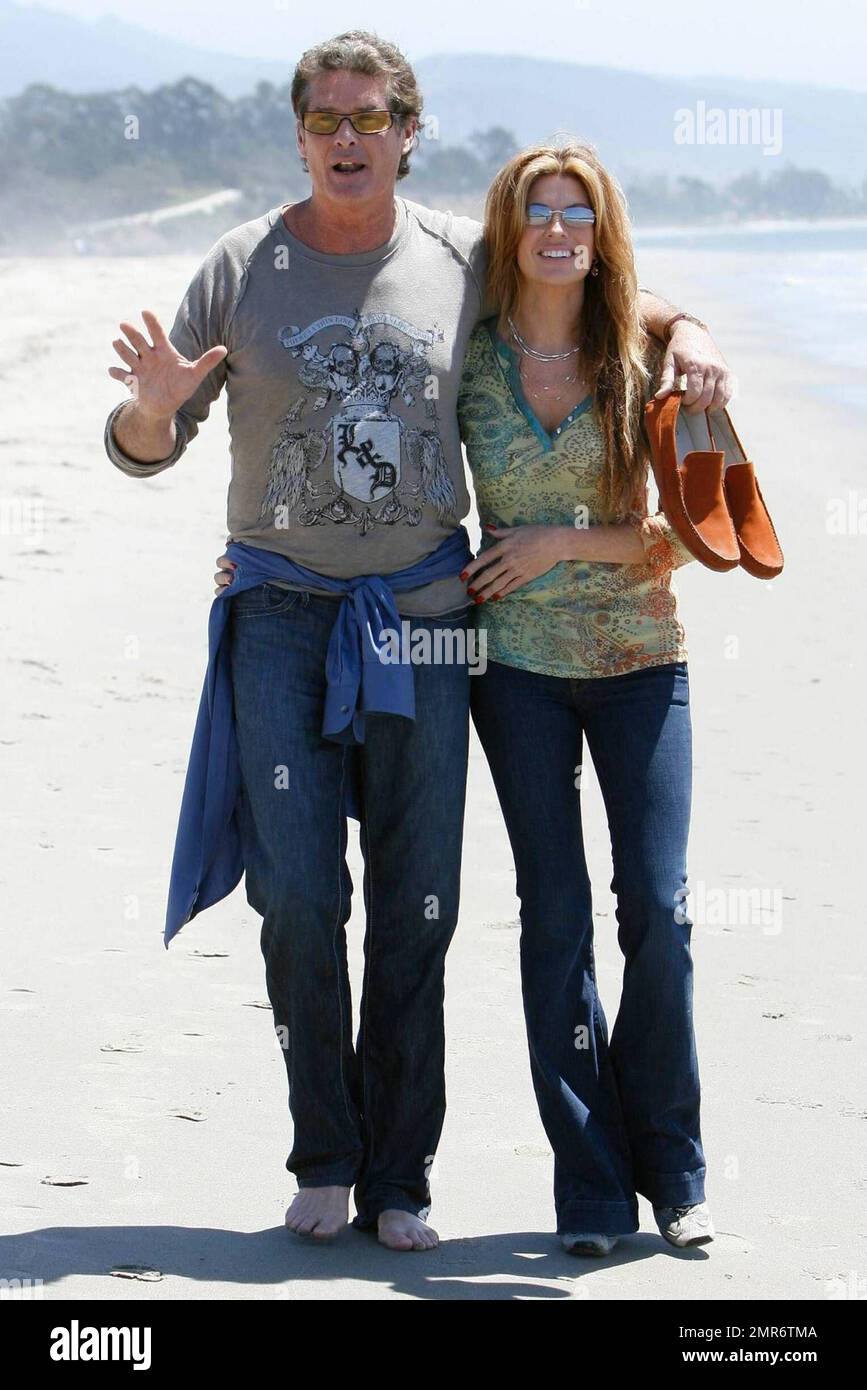 Exclusive!! A very healthy looking David Hasselhoff goes on a romatic ...