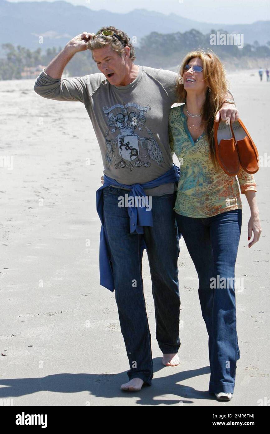 Exclusive!! A very healthy looking David Hasselhoff goes on a romatic ...