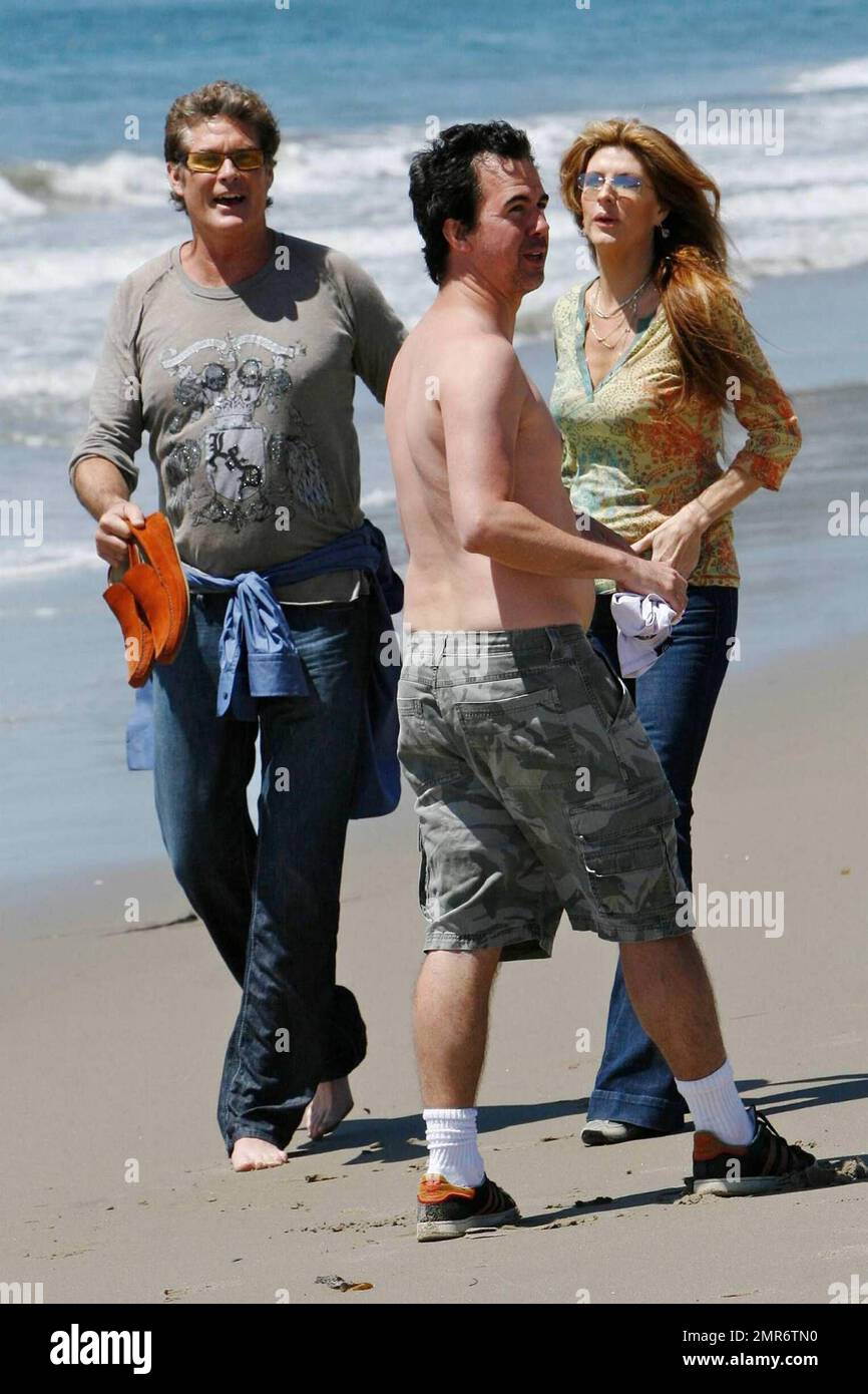 Exclusive!! A very healthy looking David Hasselhoff goes on a romatic ...