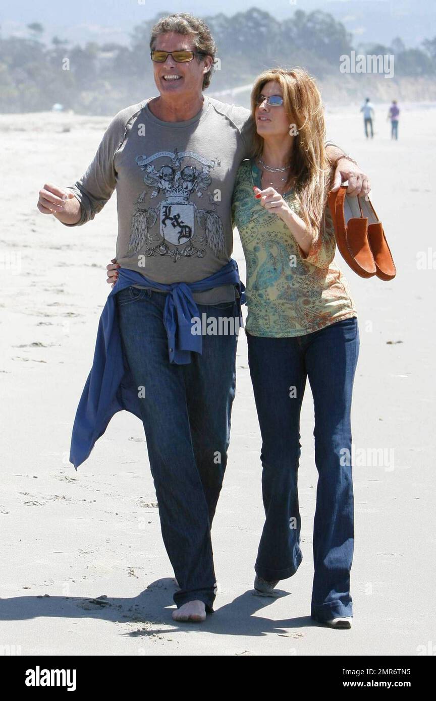 Exclusive!! A very healthy looking David Hasselhoff goes on a romatic ...