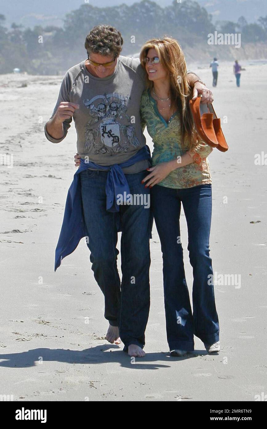 Exclusive!! A very healthy looking David Hasselhoff goes on a romatic ...