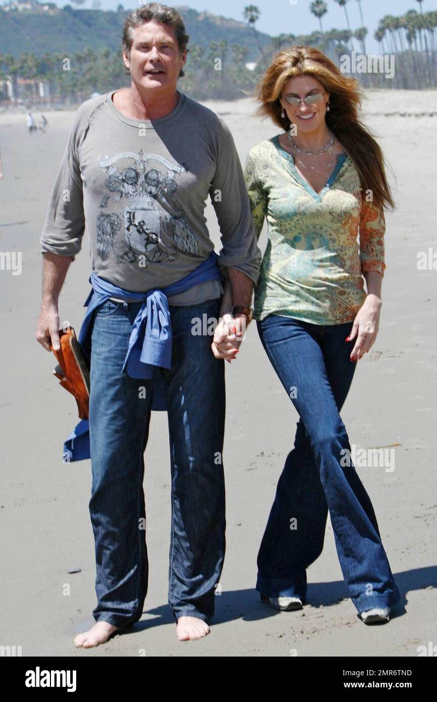 Exclusive!! A very healthy looking David Hasselhoff goes on a romatic ...