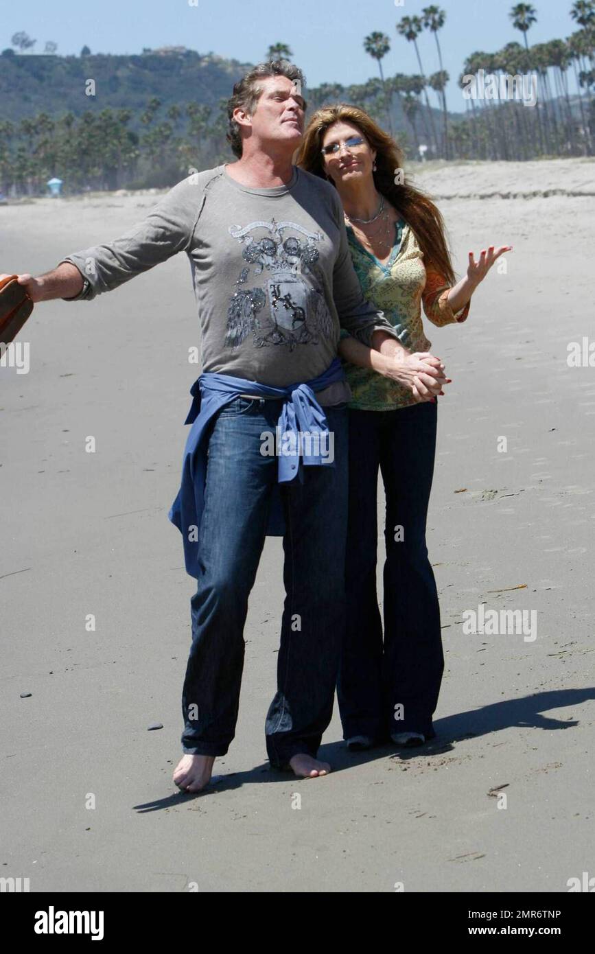 Exclusive!! A very healthy looking David Hasselhoff goes on a romatic ...