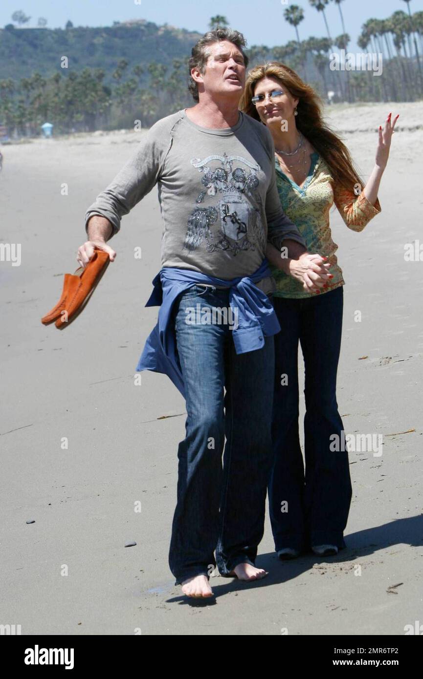 Exclusive!! A very healthy looking David Hasselhoff goes on a romatic ...