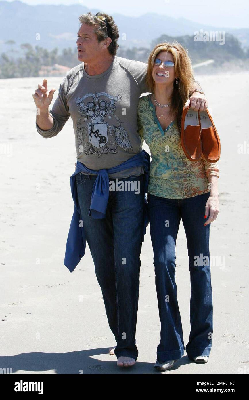 Exclusive!! A very healthy looking David Hasselhoff goes on a romatic ...